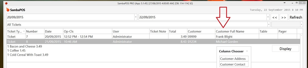 Saving Custom Columns & Column Widths Ticket Explorer - V5 Tutorial - SambaClub Forum