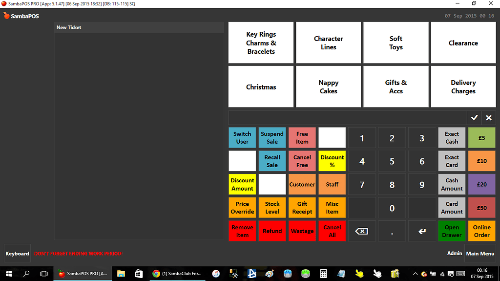 Rick's Tutorial 15 - Retail Setup - Using Custom Keyboard and Custom Buttons - V5 Tutorial ...