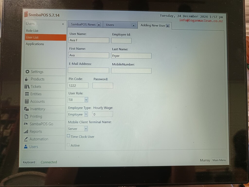 Unable to Add New User - V5 Issue - SambaClub Forum