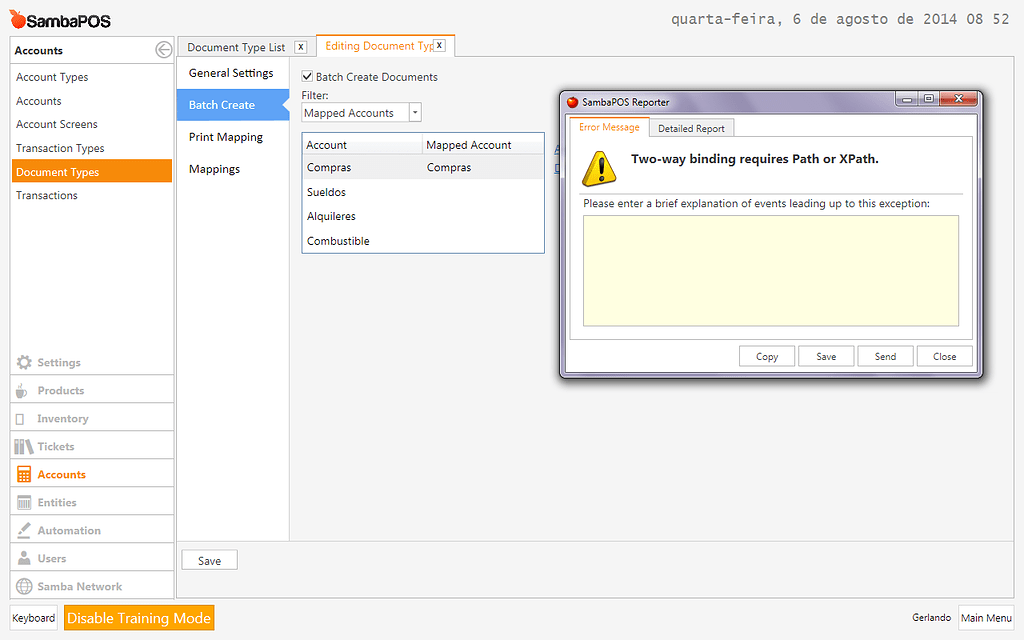 Having trouble with batch create transactions - V4 Question - SambaClub Forum