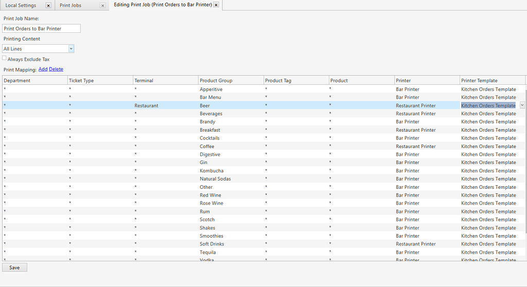 Terminal Print Job Mappings - V5 Issue - SambaClub Forum