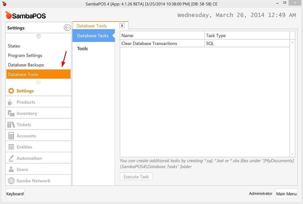 How to use Database Tools Module - V4 Tutorial - SambaClub Forum