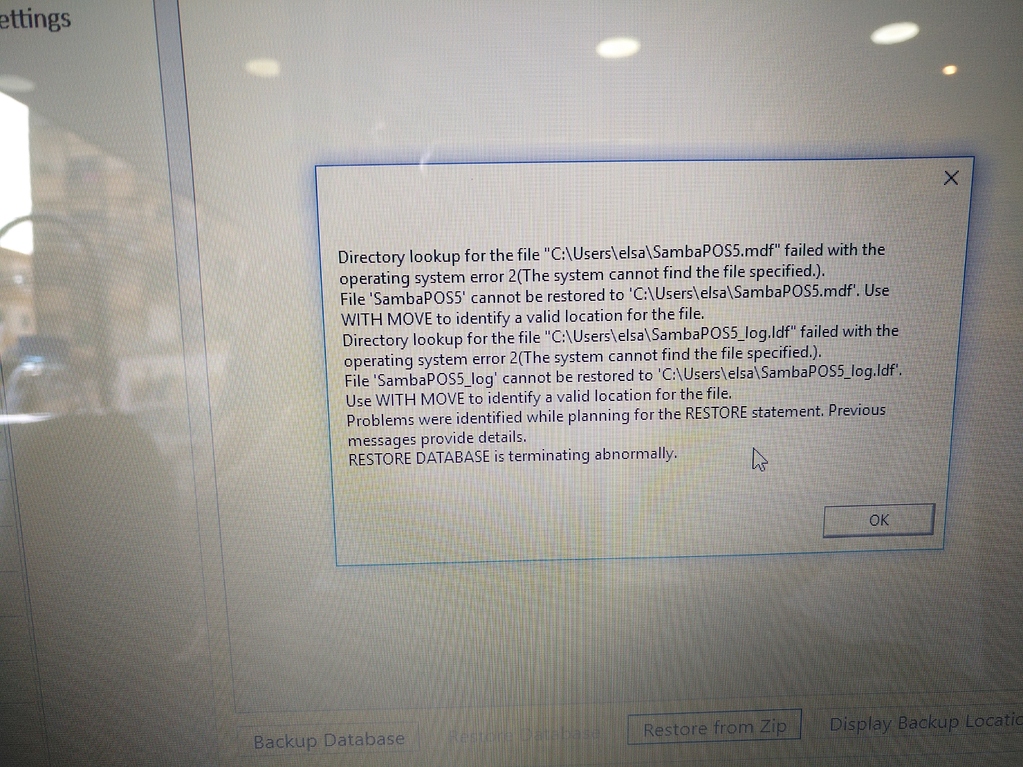 Hy dear friends! i was forced to change my pc and i have tried to restore my data using database ...