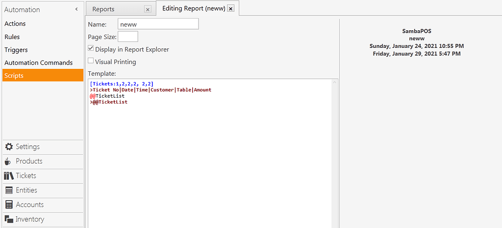 Sql report not working - V5 Question - SambaClub Forum