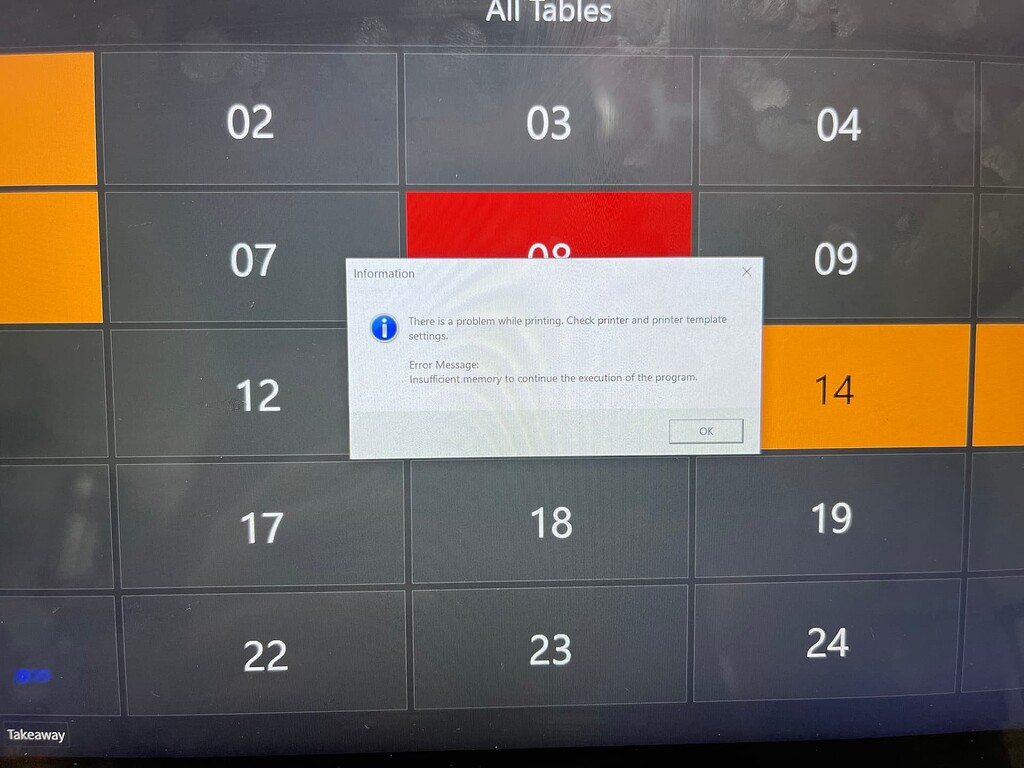 Error when printing - V5 Question - SambaClub Forum