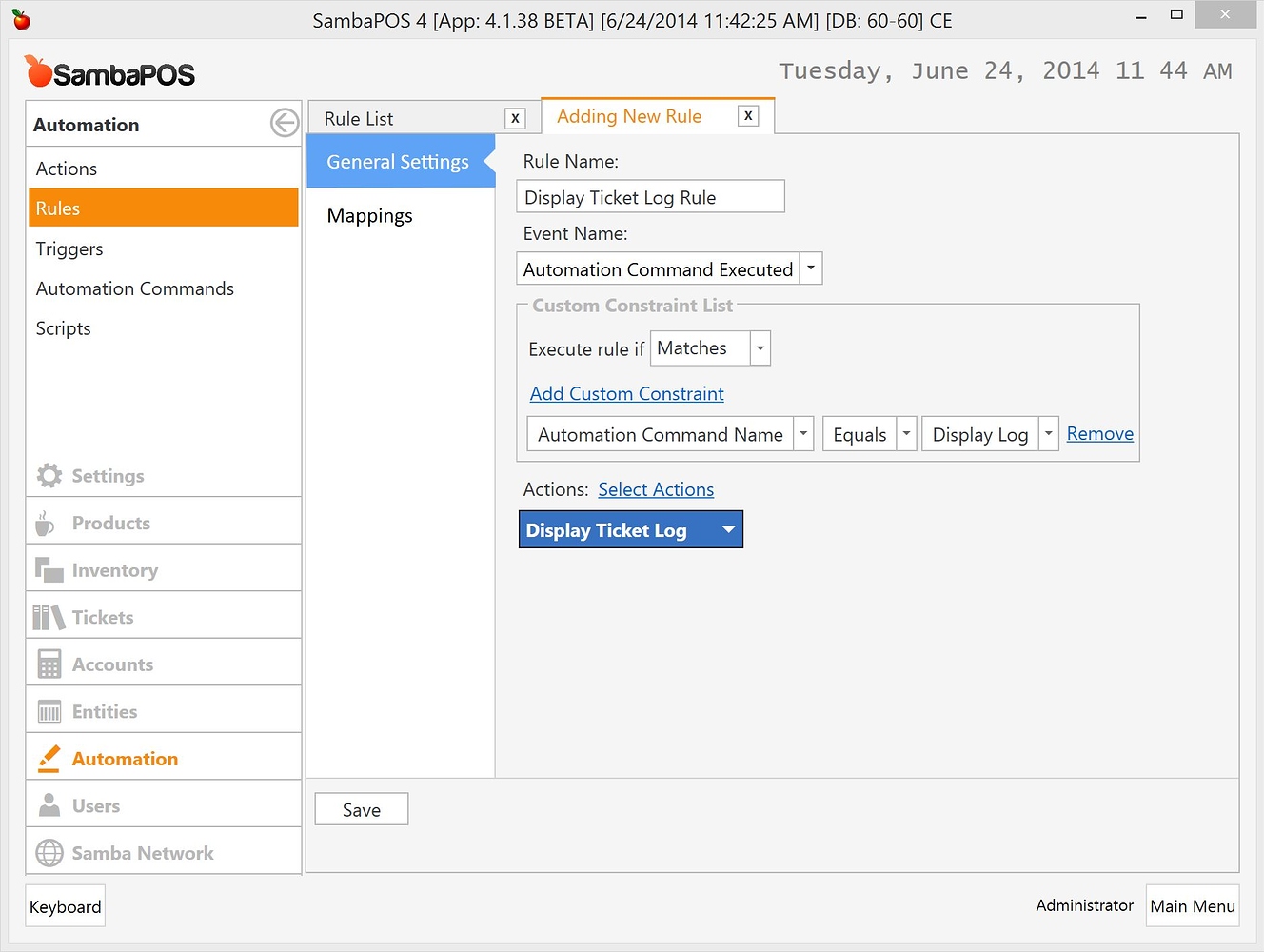 How to create Ticket Logs - V4 Tutorial - SambaClub Forum