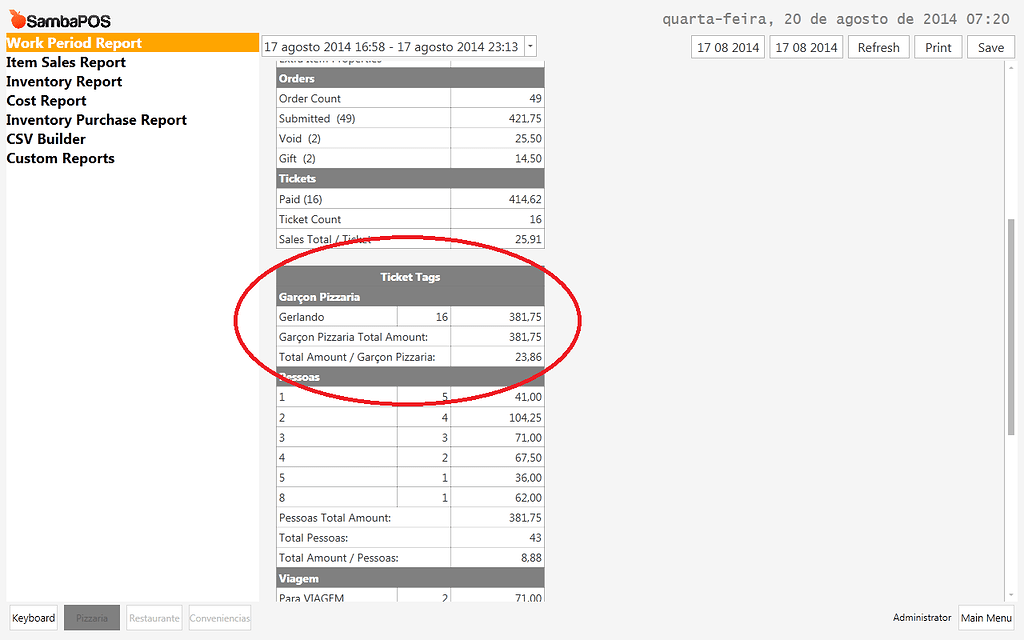 Ticket Tags Custom Report - V4 Question - SambaClub Forum