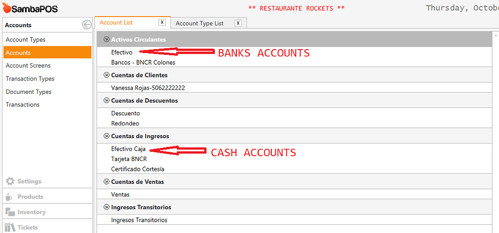 Account Transaction on Work Period Started not Work - V4 Question - SambaClub Forum