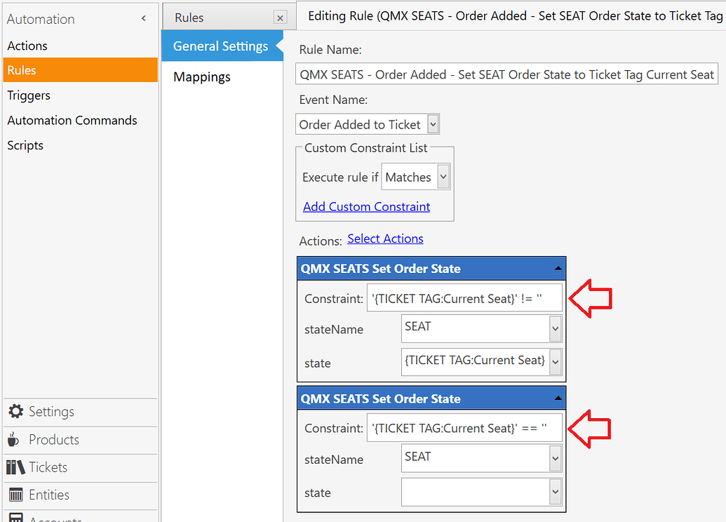 Config Task YAML has invalid syntax on Action Constraints - V5 Issue - SambaClub Forum