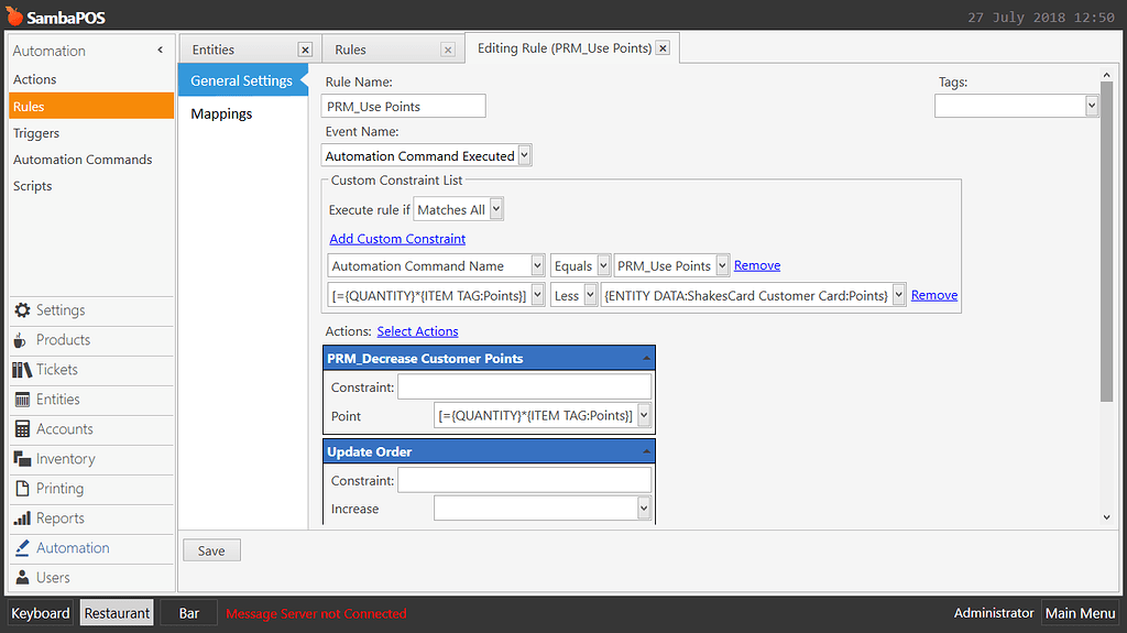 Cant get V4 Points Promo to work in V5. Wont Gift the item - V5 ...