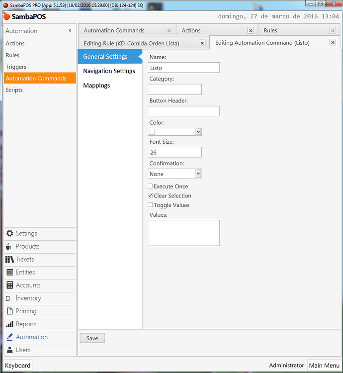Order ready notification with Task editor - V5 Question - SambaClub Forum