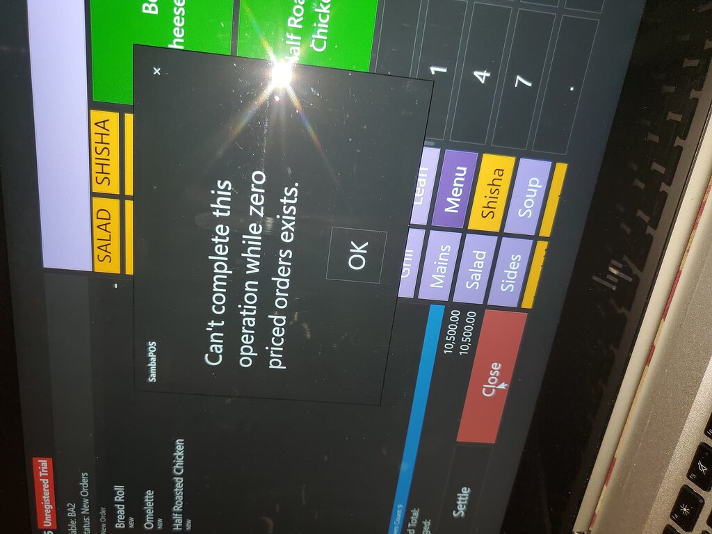 Issues with zero item - V5 Question - SambaClub Forum