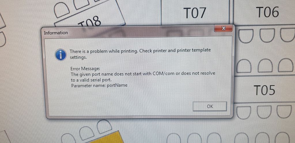 "There is a problem while printing" - V5 Question - SambaClub Forum