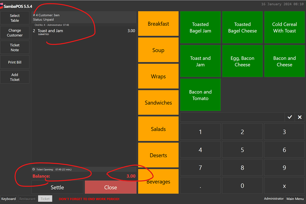 Customer and pre order entity screen captions - V5 Question - SambaClub Forum