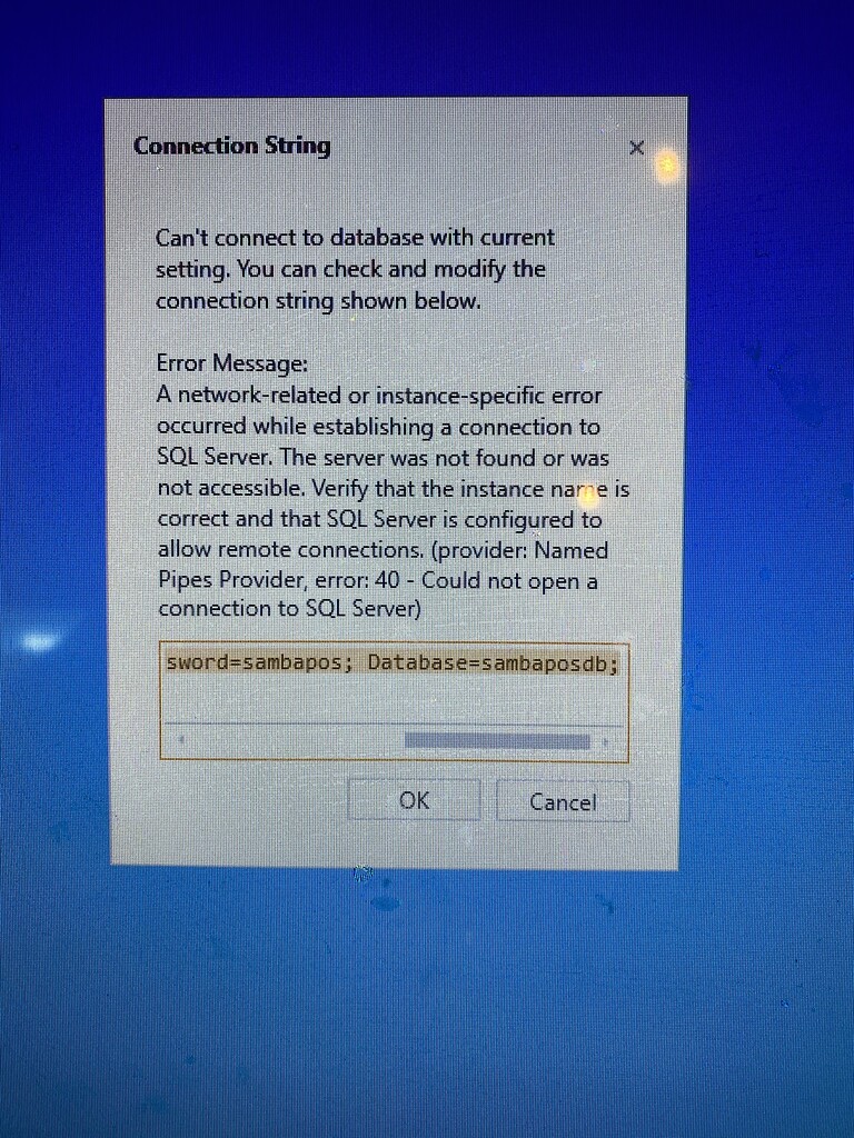 Can not connect to database - V5 Issue - SambaClub Forum