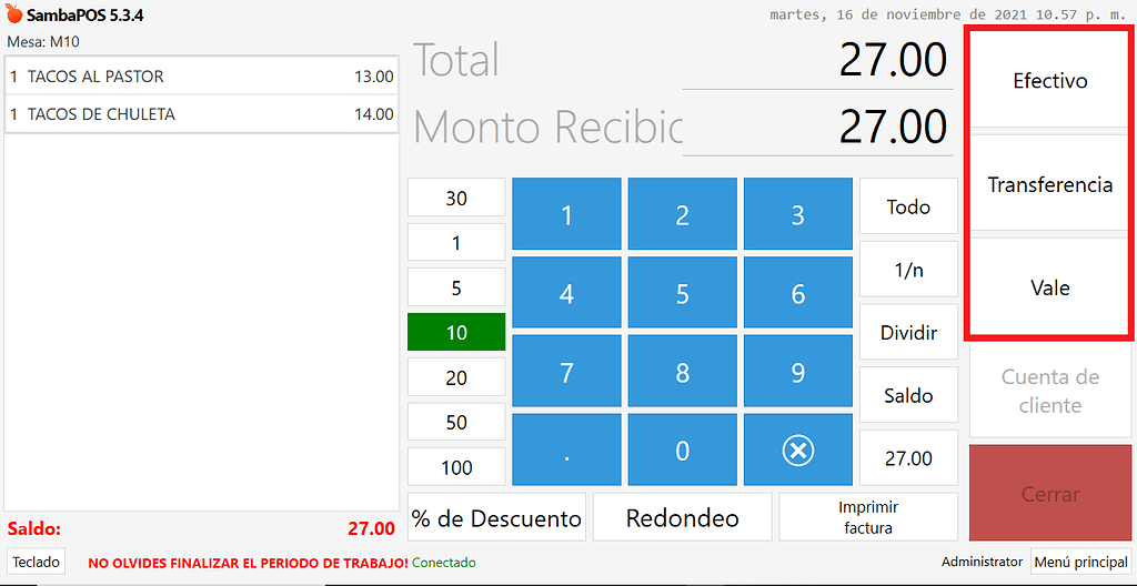 Pop-up button to print invoice YES or NO - V5 Question - SambaClub Forum