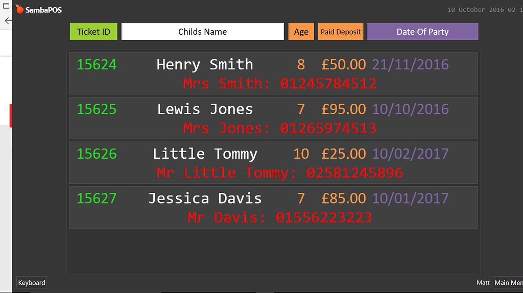 Me again, Entity Screen, list Custom fields in order? - V5 Question - SambaClub Forum