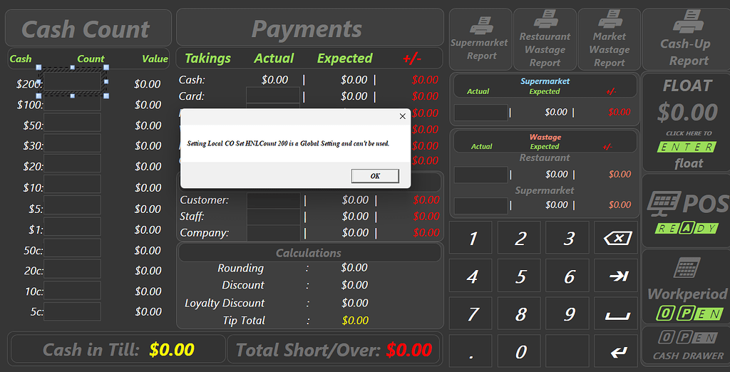 Editor widget not saving data on cashup entity - V5 Question - SambaClub Forum