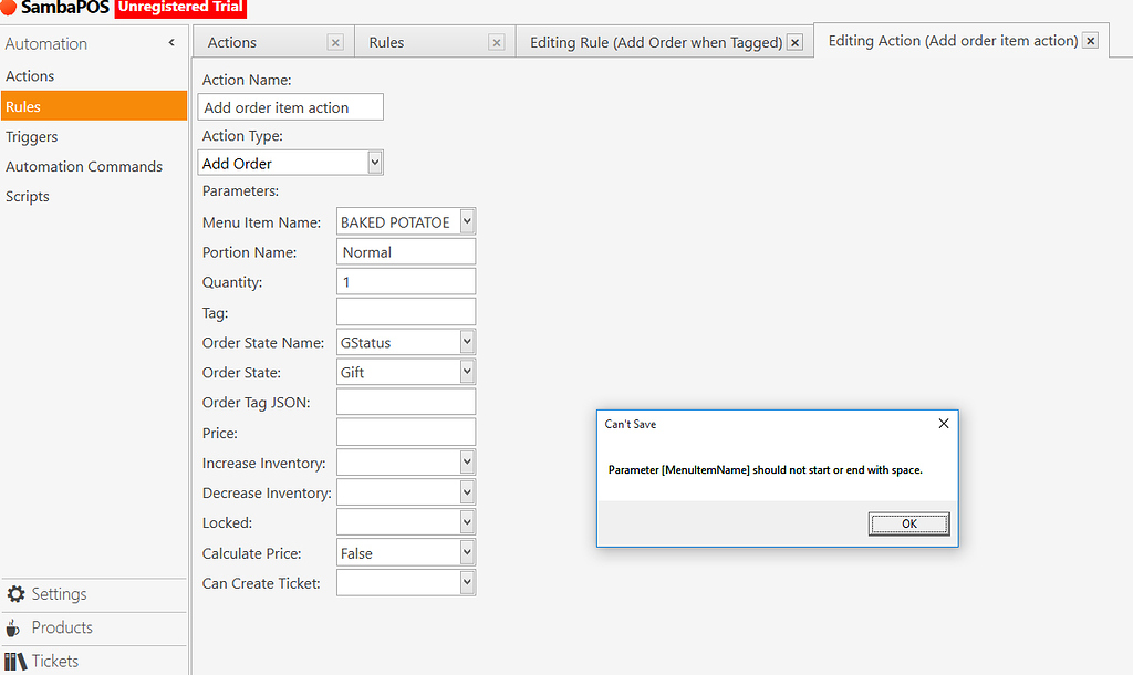 Add Order Action Help. SOLVED - V5 Question - SambaClub Forum