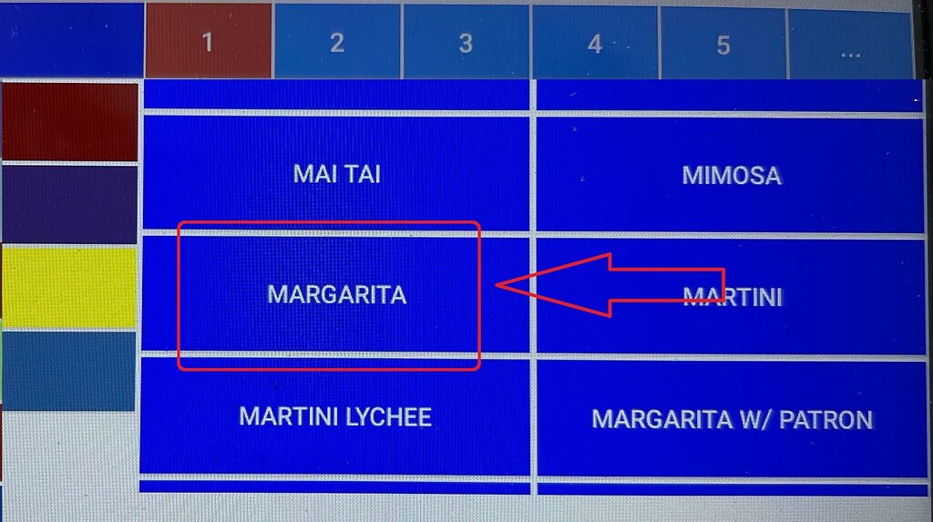 Item Menu icon text display different between POS and Mobile Client Tablet - V5 Question ...