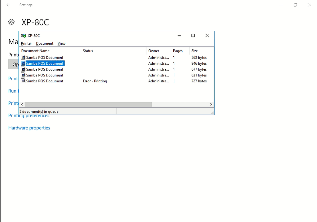 URGENT: Sambapos Kitchen printer issue - V5 Question - SambaClub Forum