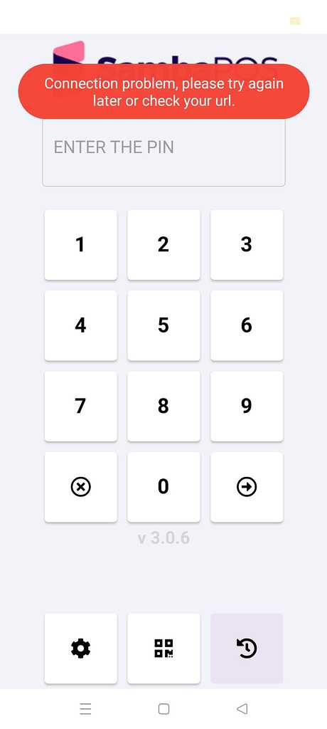 Mobile client connection problem, please try again later - V5 Issue - SambaClub Forum
