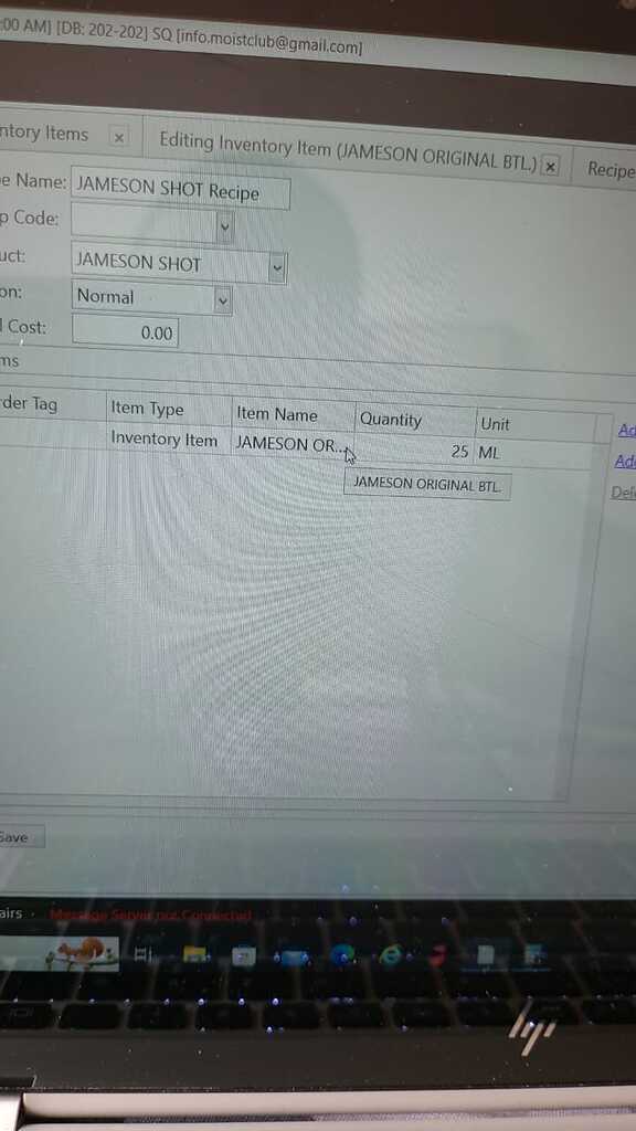 Issues regarding inventory deduction in ml - V5 Question - SambaClub Forum