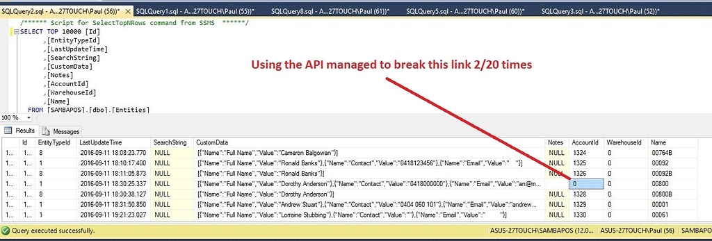 API Create Account - V5 Issue - SambaClub Forum