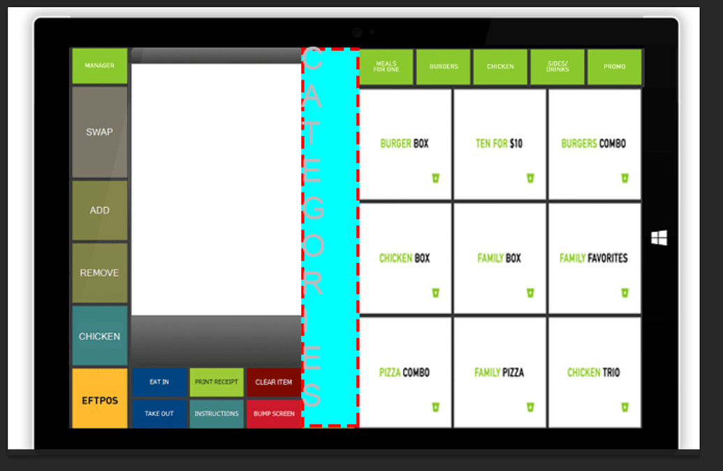 The ability to design the POS screen like this - V5 Request - SambaClub Forum