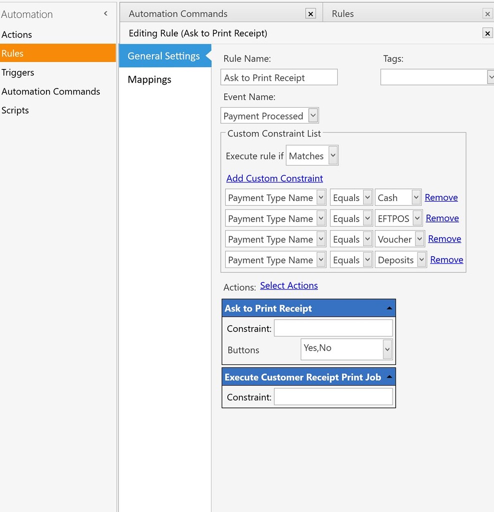 Help with Yes/No Question Rule - V5 Question - SambaClub Forum
