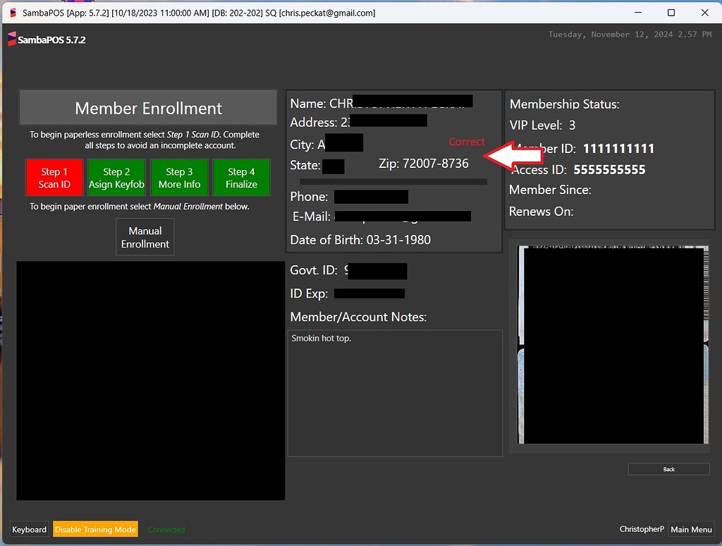 Unexpected formatting on Entity Custom Data - V5 Question - SambaClub Forum