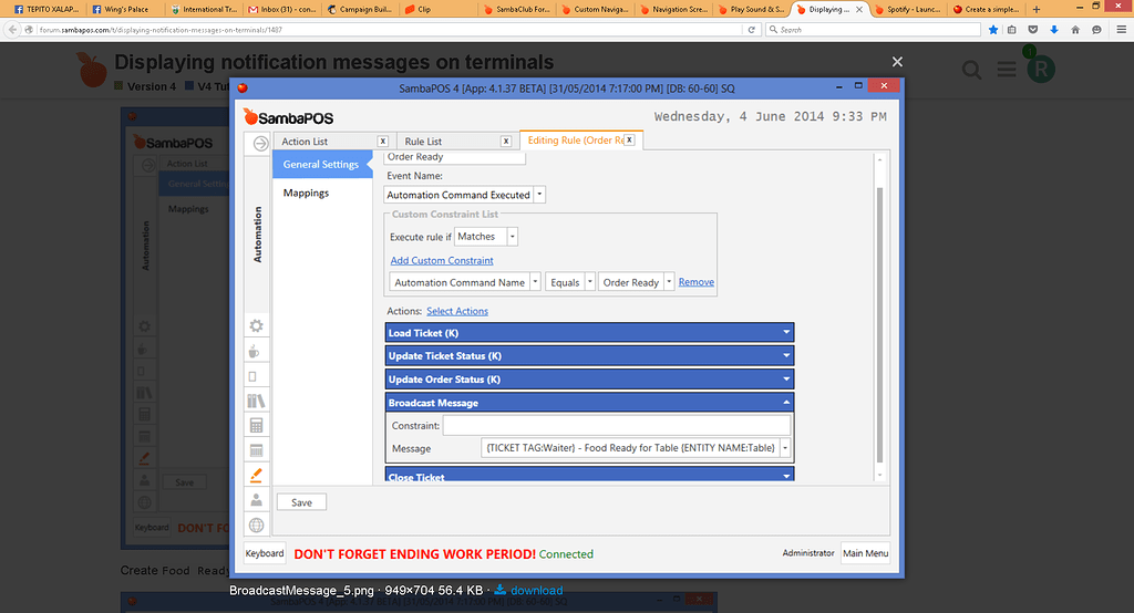 Display user notifications - V5 Question - SambaClub Forum