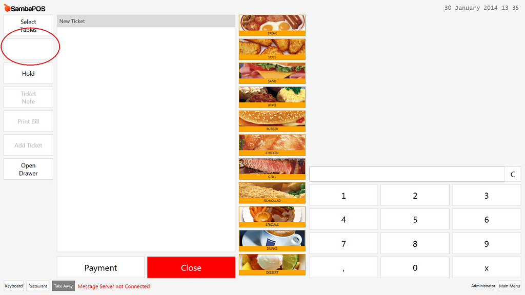 Select Customer Button is Missing? - V4 Question - SambaClub Forum