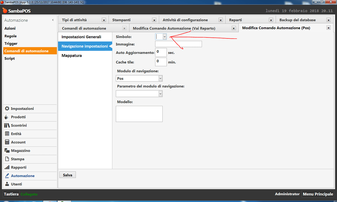 Automation commands missing symbols - V5 Question - SambaClub Forum