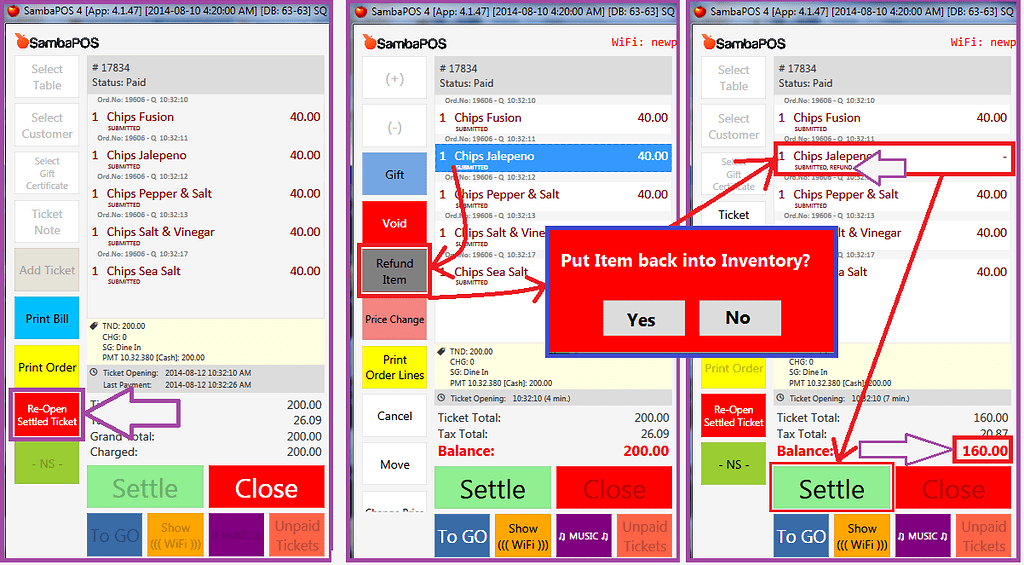 Refund Item button - V4 Tutorial - SambaClub Forum