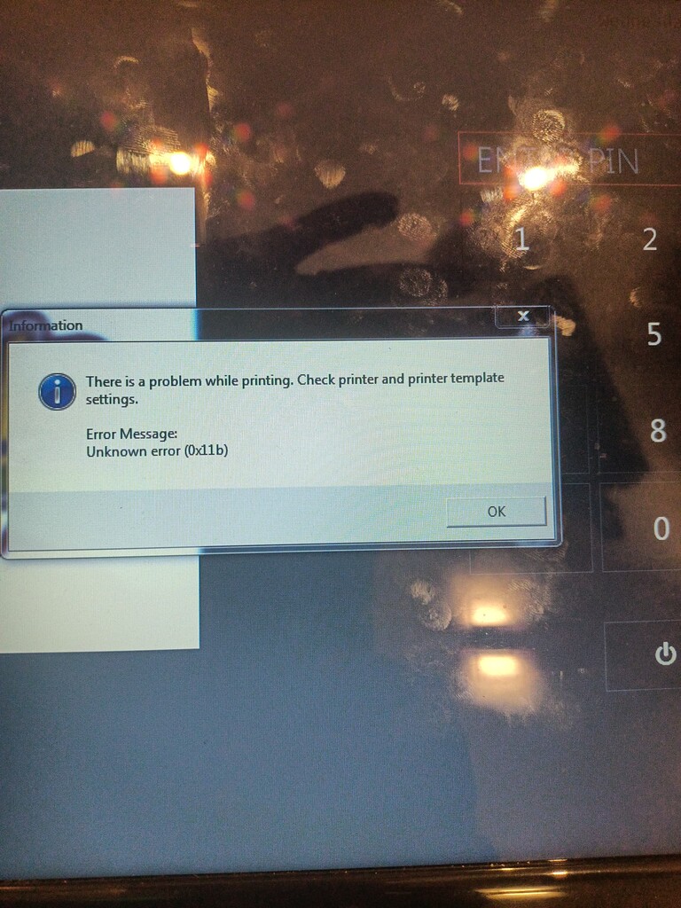 Printer error. unknown error (0x11b) - V5 Question - SambaClub Forum