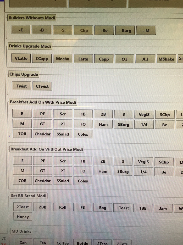 Organize sambapos menu organize - V5 Question - SambaClub Forum