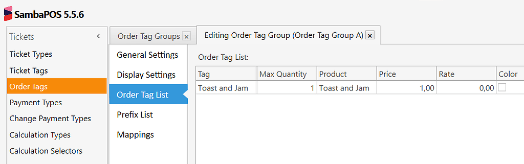 Is it possible to link an order tag to an actual product? - V5 Question ...