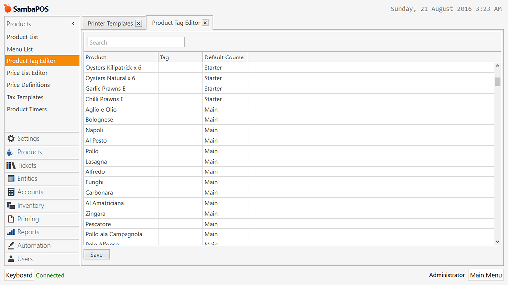 First or second /changing order of printed items? - V5 Question - SambaClub Forum