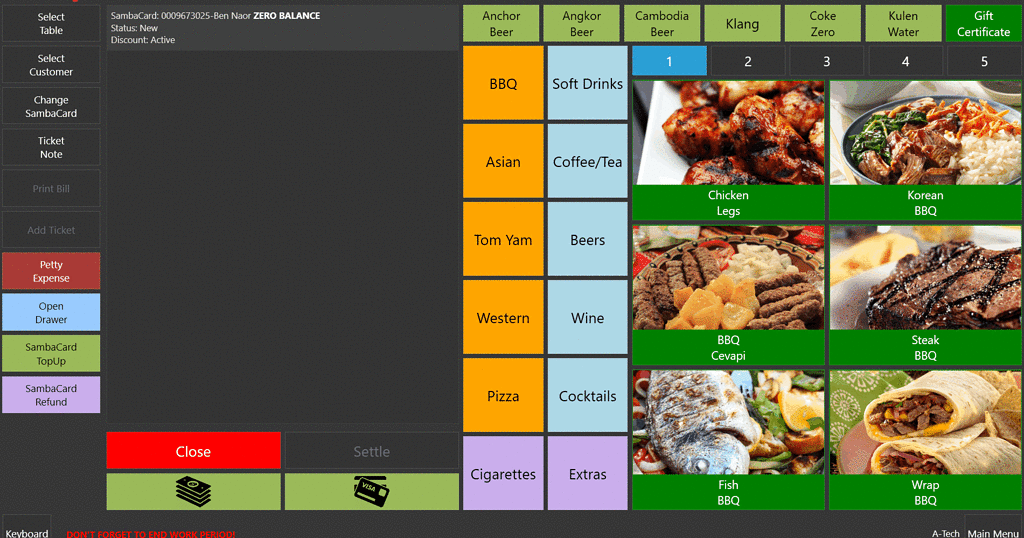 Print Document Transaction on POS screen - V5 Question - SambaClub Forum