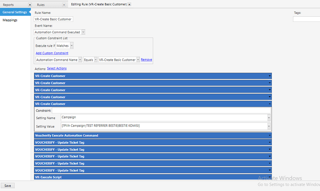 Custom report with {SETTING: } variable - V5 Question - SambaClub Forum
