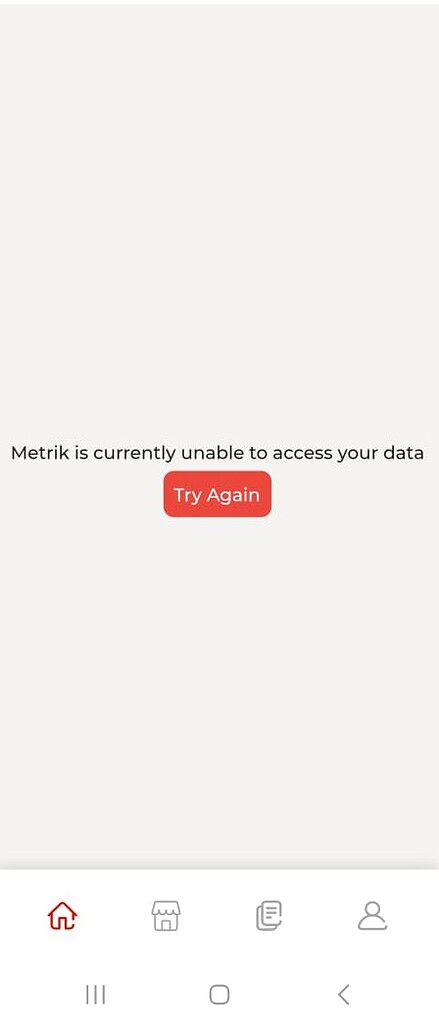 Metrik 2.0 Unable to Access Data - V5 Question - SambaClub Forum