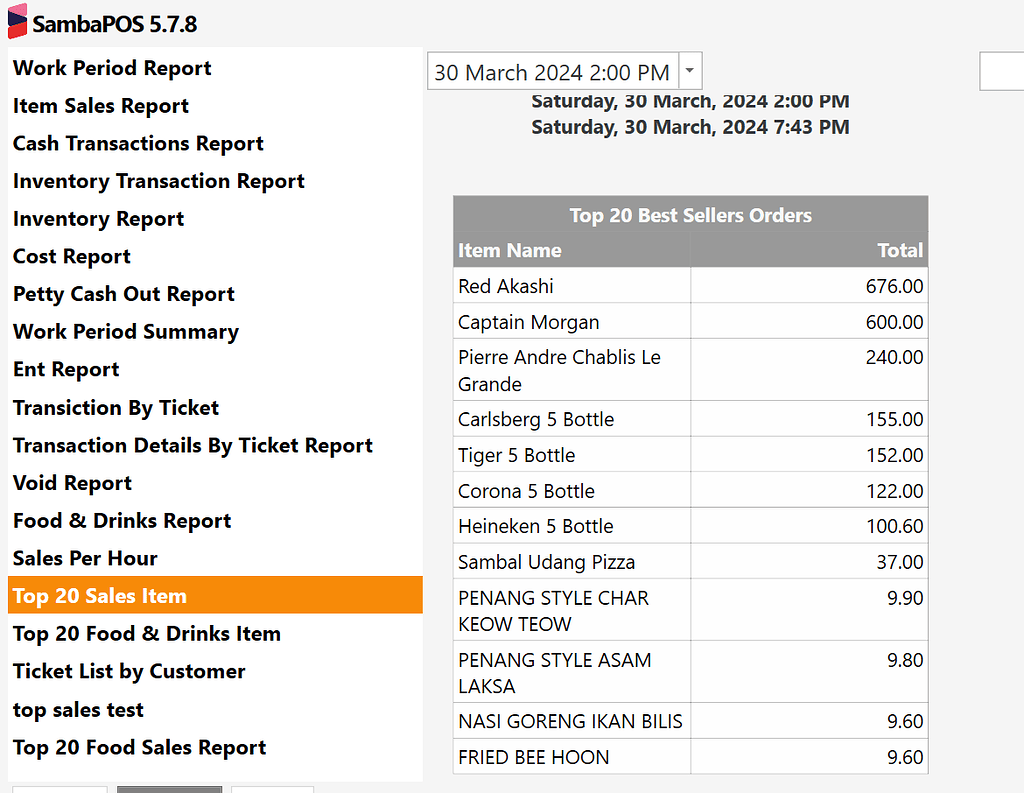Top sales report by group - V5 Question - SambaClub Forum