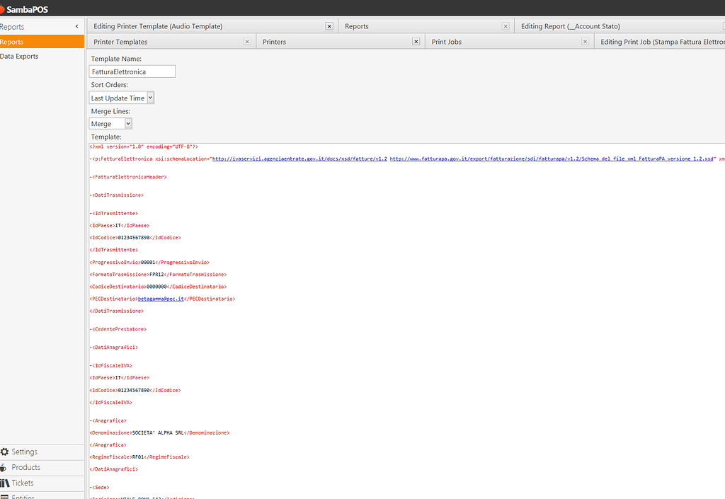 Electronic invoice - V5 Question - SambaClub Forum