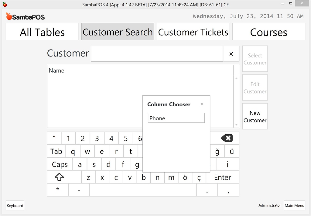 [New 4.1.42] Saving Entity Search Screen columns - General - SambaClub Forum
