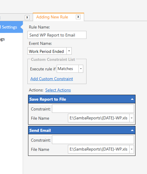 Email work period end - Version 4 - SambaClub Forum