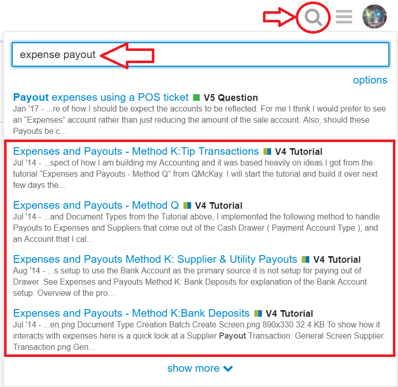 Expenses account and Report - V5 Question - SambaClub Forum