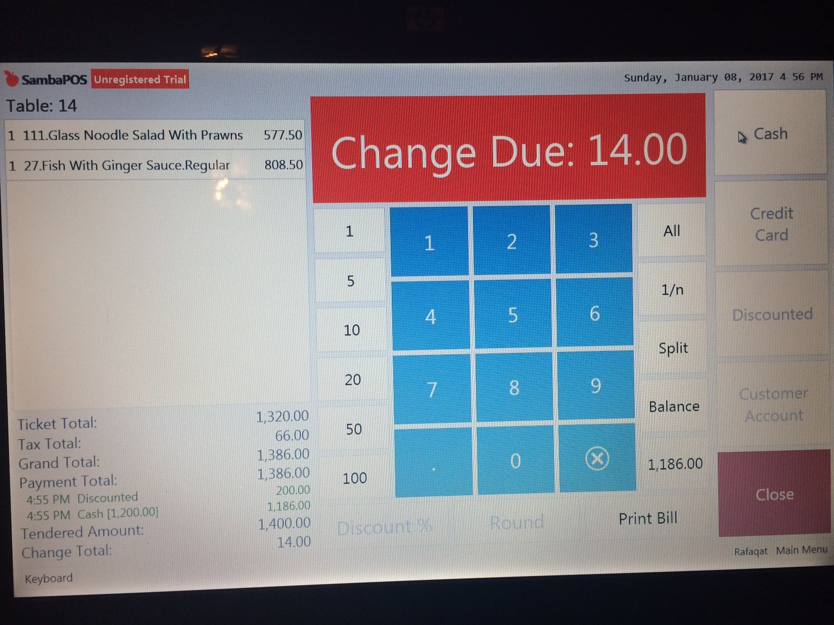 Manual Discount Value Not Printing Correctly On Receipt V5 ion SambaClub Forum