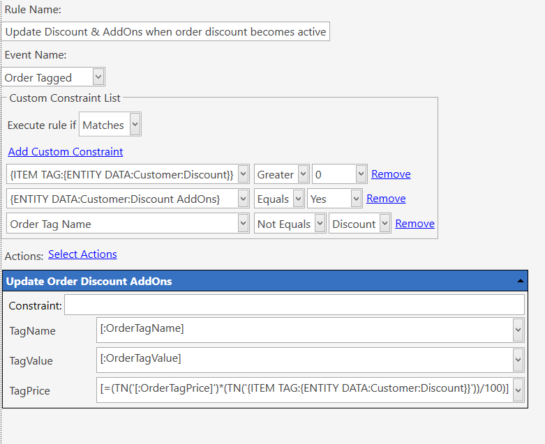 Order Tagged Event Issue - V5 Issue - SambaClub Forum