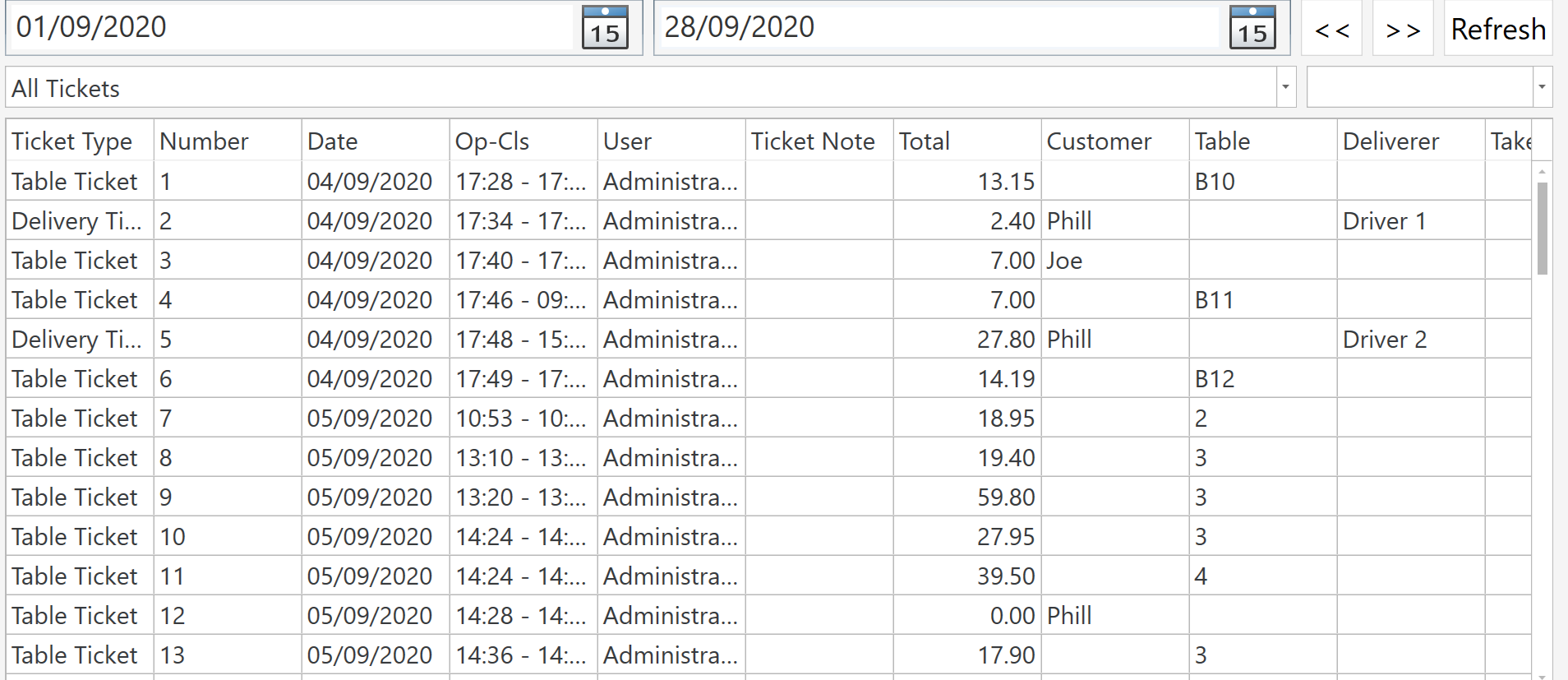Add remove Columns In TIckets Window V5 ion SambaClub Forum